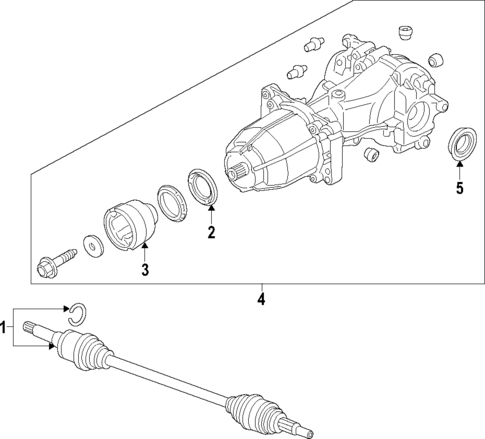 Drive Axles for 2016 Lincoln MKX | Ford Parts Connect