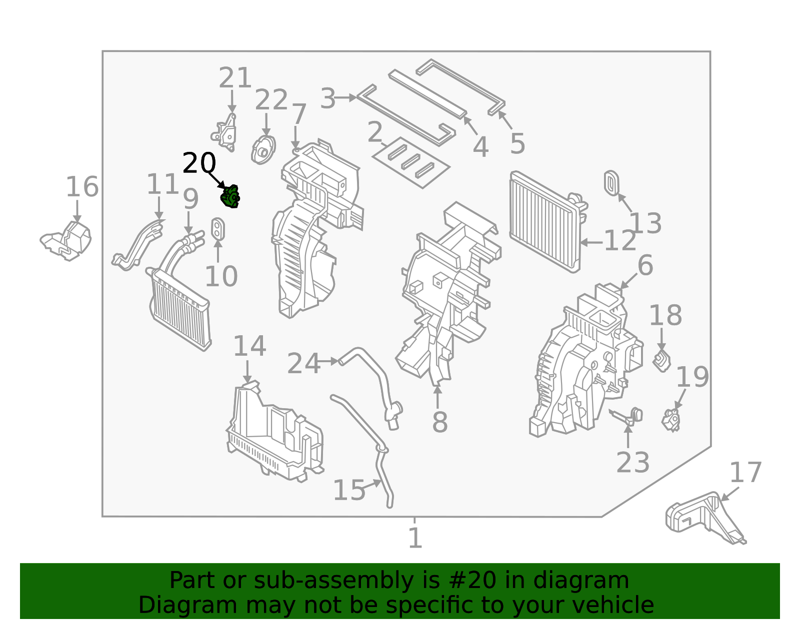 97161-L1000 - Actuator 2021-2025 Kia | Kia.Parts Store