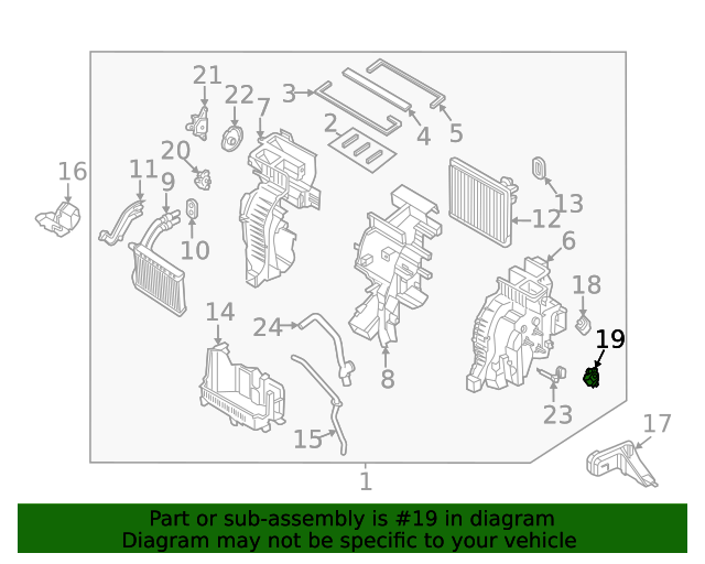 97161-L1100 - Actuator 2021-2023 Kia | Kia.Parts Store