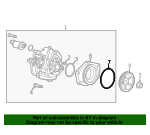 2006-2022 GM Fuel Injection Pump Bracket Seal 12638504 | TascaParts.com