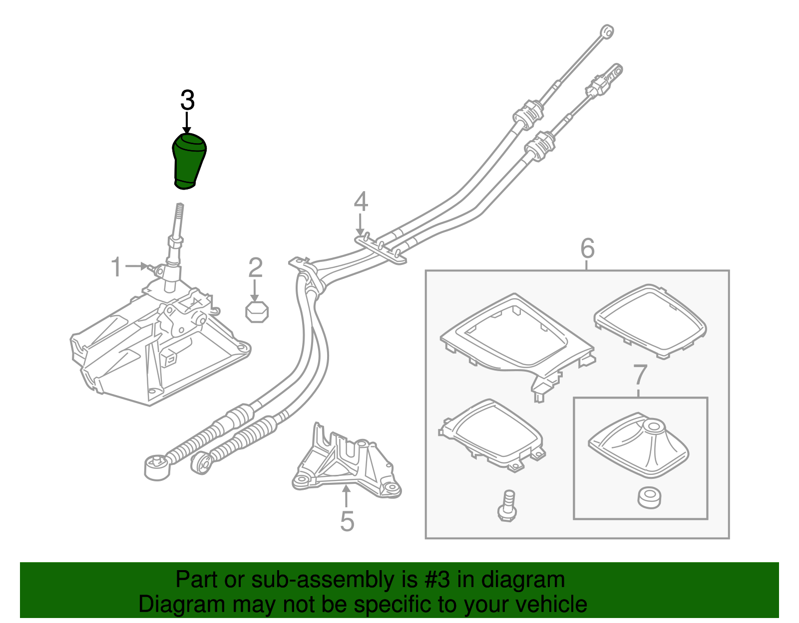 2013-2020 Mazda Shift Knob KD45-46-030 | Retail Performance Auto Parts