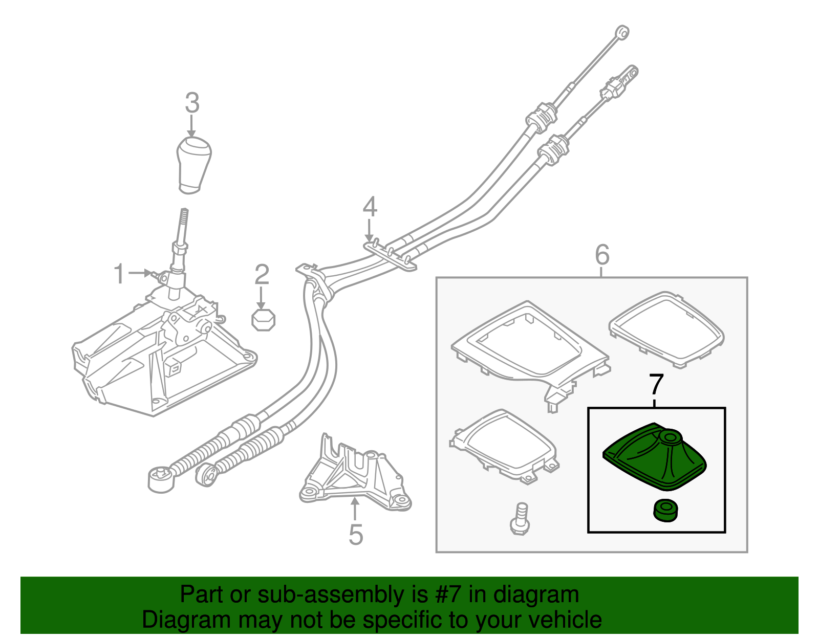 BLD7-64-330 - Shift Boot 2014-2016 Mazda 3 | Florida Mazda Parts