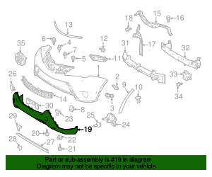 52411-0R020 - Lower Panel - 2013-2015 Toyota RAV4 | OEM Genuine Toyota ...
