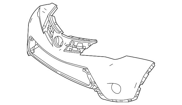2013-2015 Toyota RAV4 Cover Front Bumper 52119-0R911 | LaGrange Toyota