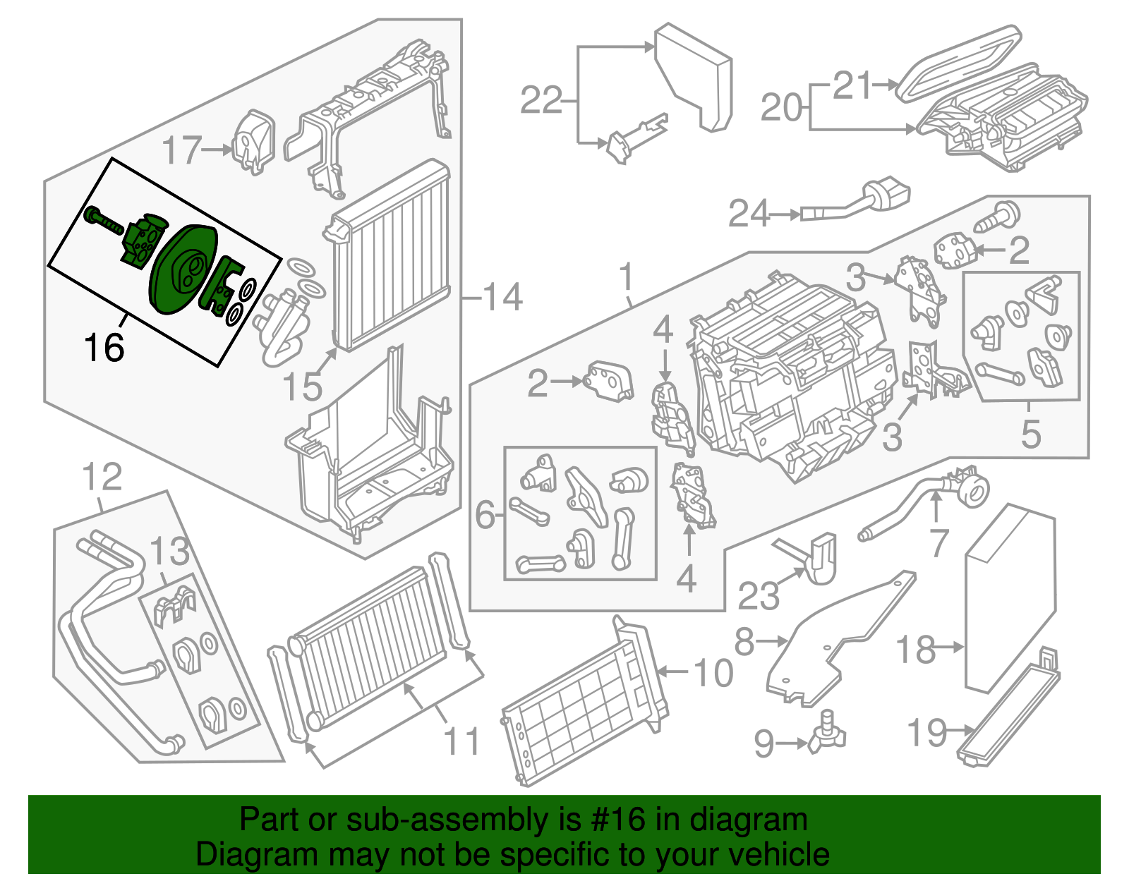 2011-2018 Audi Expansion Valve 4H0-898-967 | Audi USA Parts