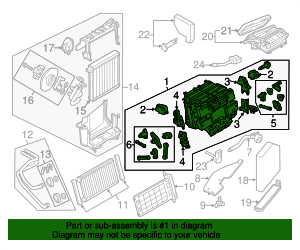 2011-2016 Audi Housing Assembly 4H1-820-356-A | Audi USA Parts