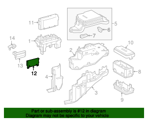 2016-2022 Lexus Fuse Holder 82620-48220 | OEM Parts Online
