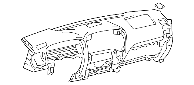 55401-60926-C0 - Instrument Panel 2003-2009 Lexus GX470 | Longo Lexus Parts