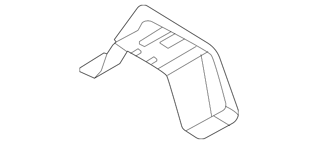 Hyundai - 65528-AA000 - Center Reinforced - 2021-2025 Hyundai | OEM ...