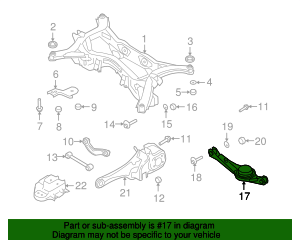 TD1128300D - Lower Control Arm 2007-2015 Mazda CX-9 | Mazda Wholesale ...
