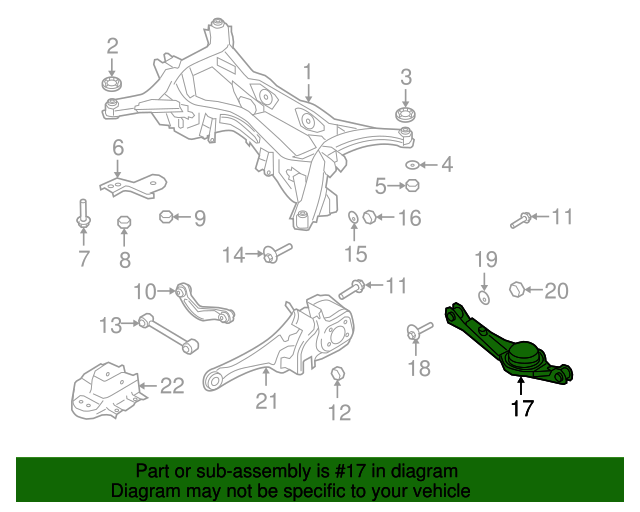 2007-2015 Mazda CX-9 Lower Control Arm TD11-28-300D | OEM Parts Online