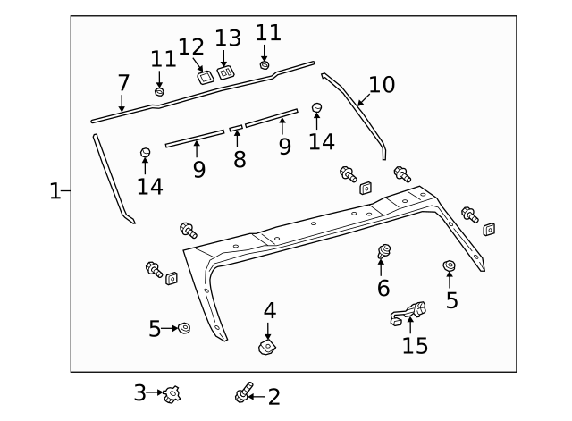 2019-2023 Lexus Spoiler Assembly Protector 76881-76020 | OEM Parts Online