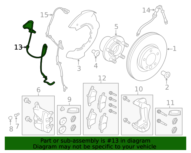 Genuine OEM Wear Indicator Part# LR115018 Fits 2020-2024 Land Rover: Up ...