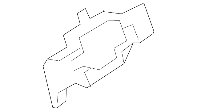 5K0-953-223 - Mount Plate 2015-2018 Audi | Audi OEM Parts