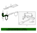 3-Way Catalytic Converter with Pipes, Flange, Bracket, Gasket ...