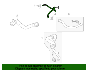 2012-2019 BMW Vent Pipe 11537843262 | OEM Parts Online