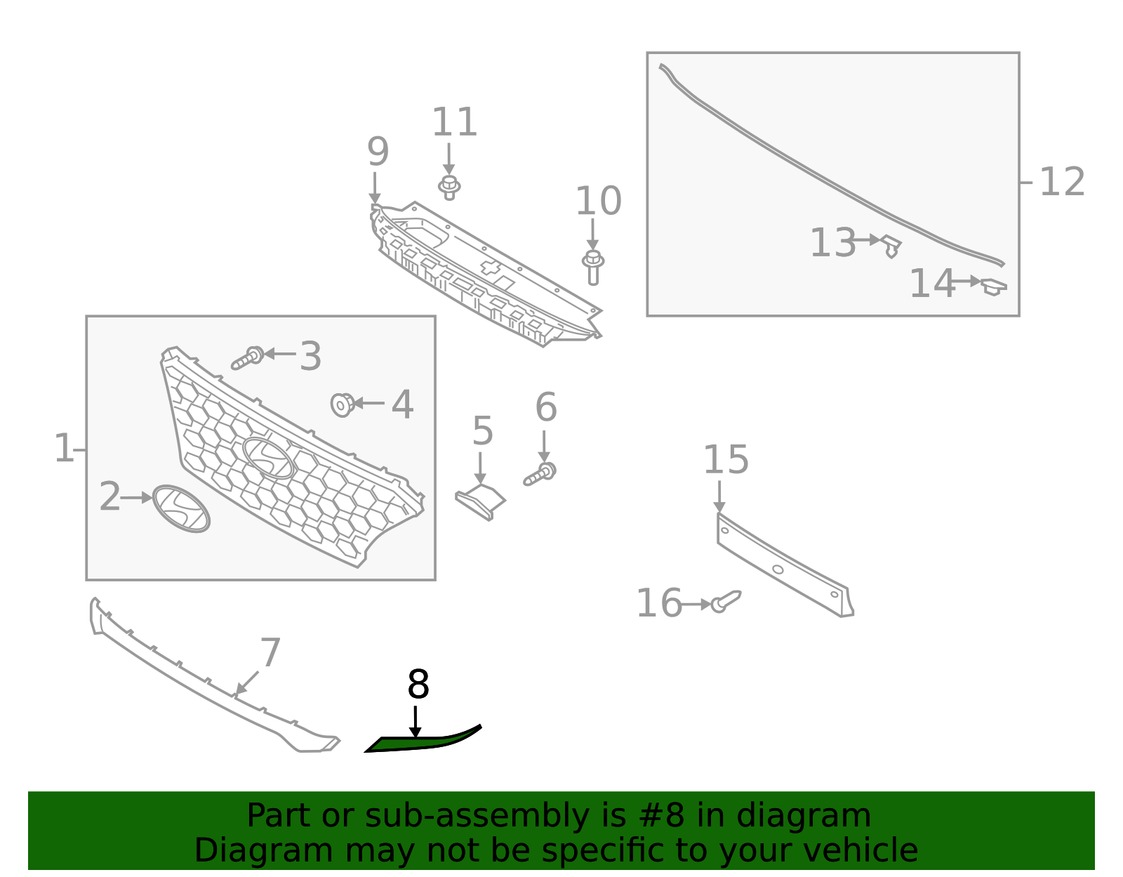 2021-2023 Hyundai Santa Fe Side Trim 86596-S1600 | OEM Parts Online