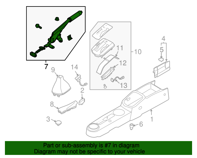 2004-2005 Chevrolet Aveo Lever 96534830 | GMPartsDirect.com