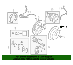 2000-2021 Subaru Axle Nut 902170049 | Subaru Parts Store
