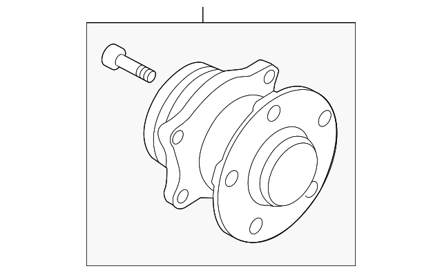 28473AJ00A - Hub Assembly 2010-2014 Subaru | Subaru Direct Wholesale