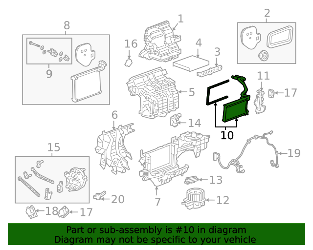 87846949 - Heater GMPartsNow