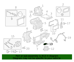 2019-2025 GM (Replaces 84523255) Blower Motor Control Module 85577577 ...