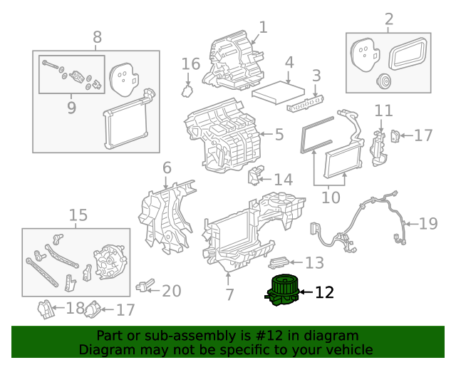 2019-2024 GM Motor (Replaces Part Number 84578322) 84861776 GM ...