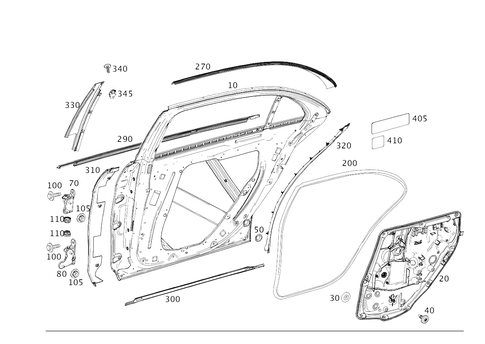 Rear Doors for 2020 Mercedes-Benz S 63 AMG® | Mercedes-Benz USA Parts
