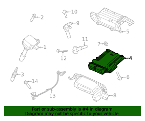 OEM Ford Engine Control Module (ECM) For 2021-2023 Ford - Part No. ML3Z ...