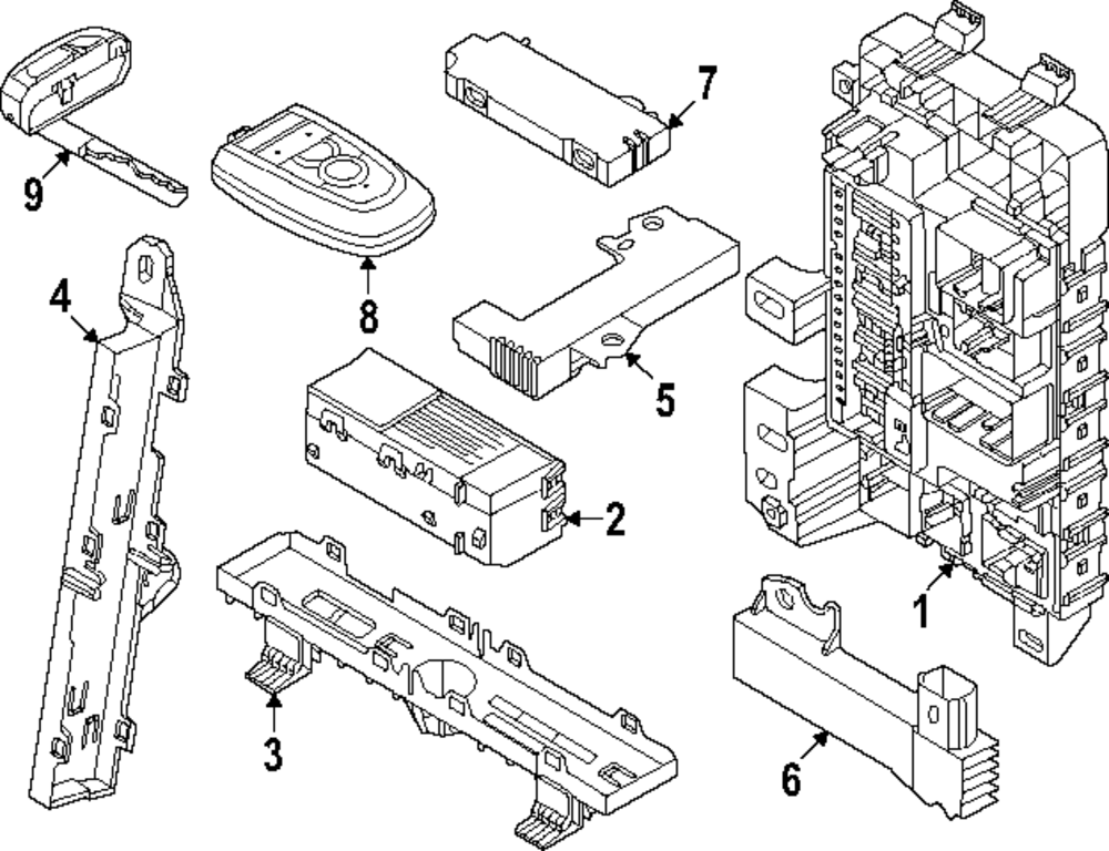PR3Z-15604-B - Control Module 2024 Ford Mustang | Big 3 Auto Parts