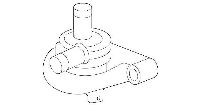 2020 Buick Encore GX Engine Auxiliary Water Pump 42689396 ...