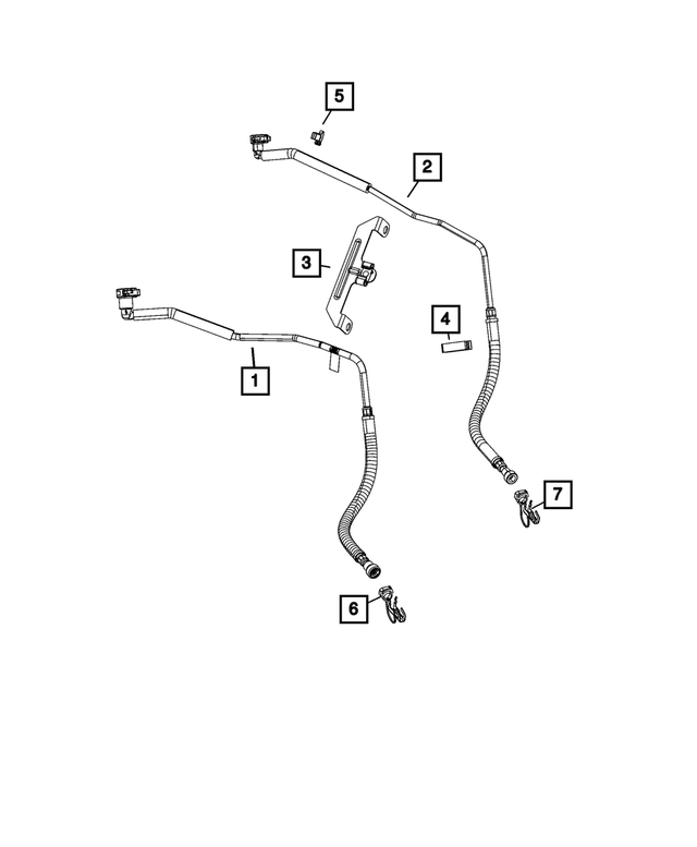 2019-2023 Ram Fuel Supply Tube 57008365AB | Mopar Factory Parts