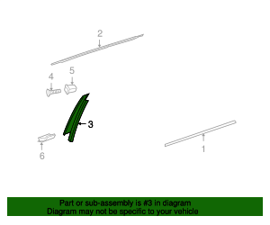 204-690-22-87 - Door Applique 2008-2014 Mercedes-Benz | Mercedes-Benz ...