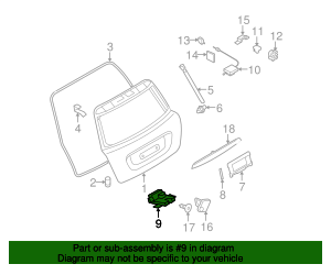 2002-2015 Mini Trunk Lock Actuator Motor 51-24-2-754-528 | Mini Parts ...