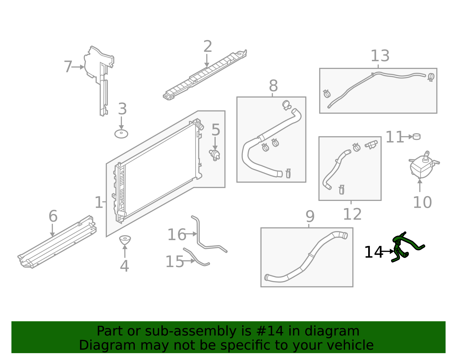 2021 Nissan Rogue Thermo Valve 21230-6RA0A | Schomp Nissan