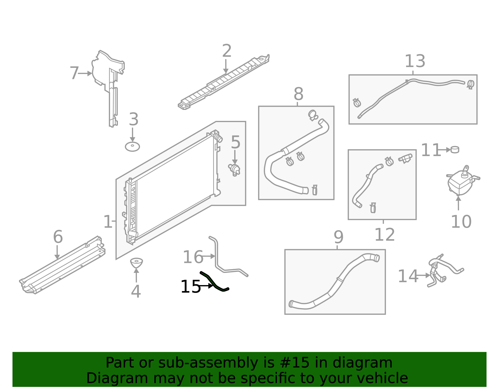 2021 Nissan Rogue Oil Cooler Line 21632-6RR1A | Nissan Parts Store