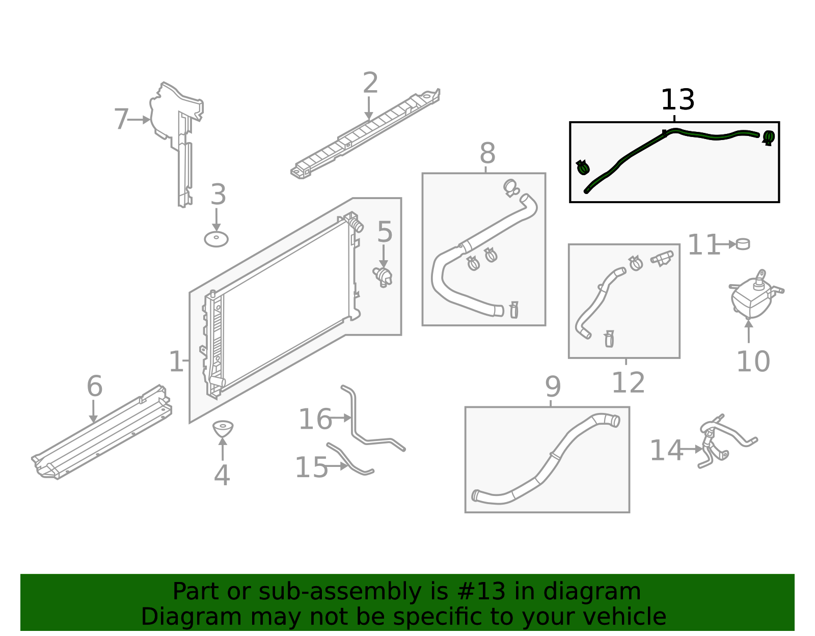 2021 Nissan Rogue Reservoir Hose 21742-6RA0A | Team Nissan Inc.
