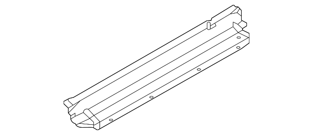2021-2025 Nissan Rogue Lower Air Guide 21579-6RZ5C | OEM Parts Online