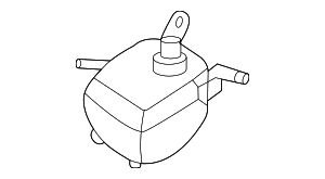 2021-2024 Nissan Rogue Reservoir Tank 21710-6RC0A | My Nissan Part