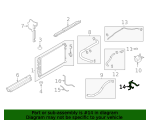 2021 Nissan Rogue Thermo Valve 21230-6RA0A | Nissan Parts Store