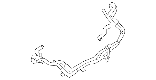 2021-2023 Ford Bronco Cooler Pipe MB3Z-6A715-C | OEM Parts Online