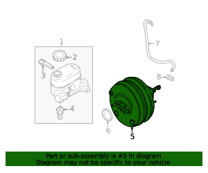 2021-2024 Ford E-350 Super Duty Brake Booster LC2Z-2005-A | OEM Parts ...