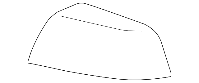 2007-2022 Toyota Door Mirror Cover Left 87945-0C030 | Toyota Parts ...