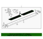 2015-2020 GM Step Pad REAR ASSIST STEP PAD 84106540 GM | GMPartsDirect.com