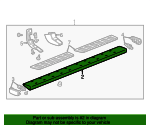 2015-2019 GM Step Bar 84106479 GM | GMPartsDirect.com