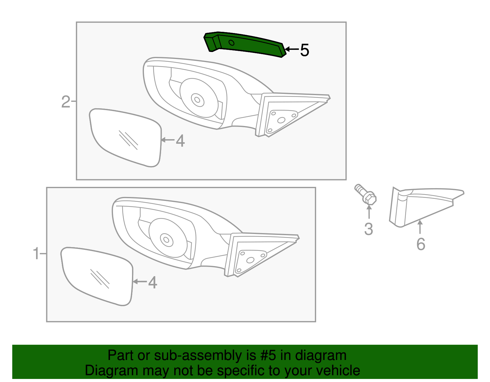 2011-2017 Hyundai Signal Lamp Assembly 87614-3X000 | OEM Parts Online