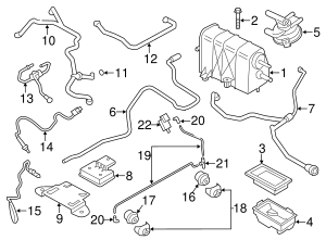 2012-2016 Porsche 911 Crankcase Tube 9A1-107-505-02 | Sunset Porsche Parts
