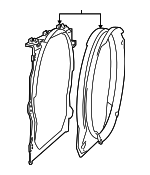 2010-2013 Mopar Fan Shroud 68090676AA | TascaParts.com
