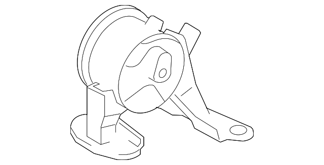 Toyota Parts Rear Mount 12371-28190 | Toyota Parts|Toyota Online Parts ...