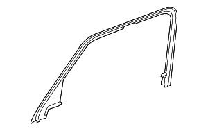 2018-2024 Audi Window Trim 80A-867-672-A-4PK | Audi USA Parts